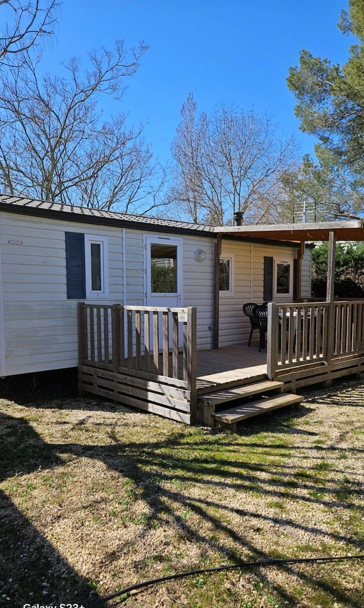 Mobil-home 6 Personnes-climatisé 320 - Lauris