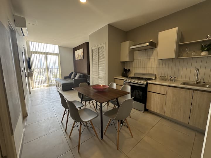 Departamento Moderno Centro | A 10 Mins Fundidora - Monterrey