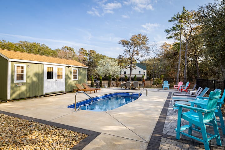 The Sea Gypsy -Pool, Hottub, Walk To Beach, Petsok - Duck, NC