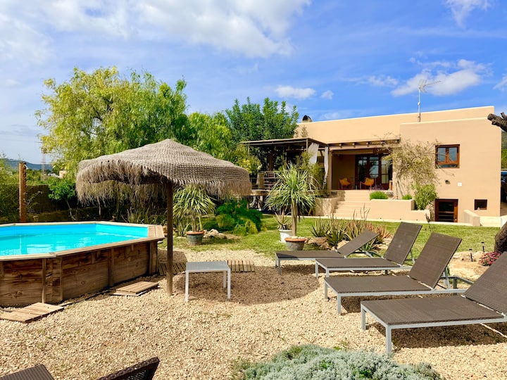 Villa In Ibiza With Pool + Garden + 3 Bedrooms - Islas de Ibiza
