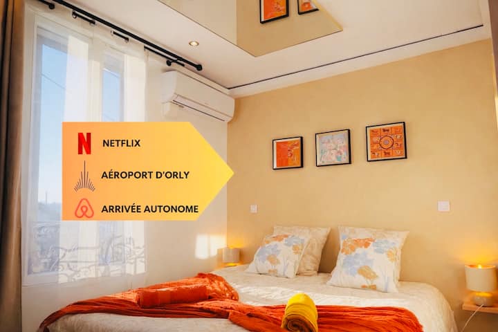 New Studio Confort Proche De L’aéroport Paris-orly - Villeneuve-le-Roi