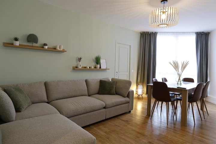 3 Ch • 2 Douches • Idéal Pros/familles • Hôpital - Tourcoing