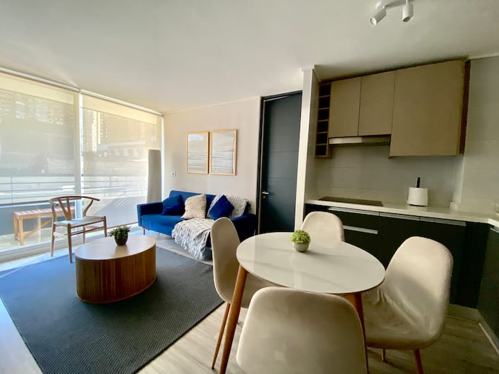 2 Habitaciones, 2 Baños, Parking, A. Acondicionado - Santiago