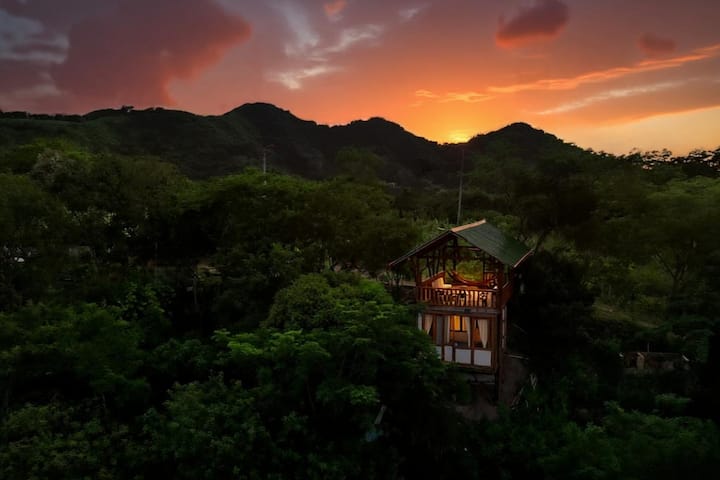 Cabaña Guadua Romántica Vistas Cañón Pet Gratis - Anapoima
