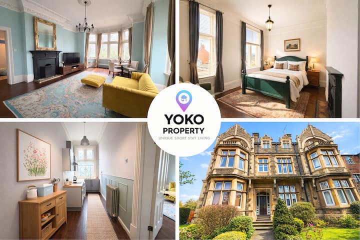 Elegant Period Flat • Racecourse Views • Parking - Northampton