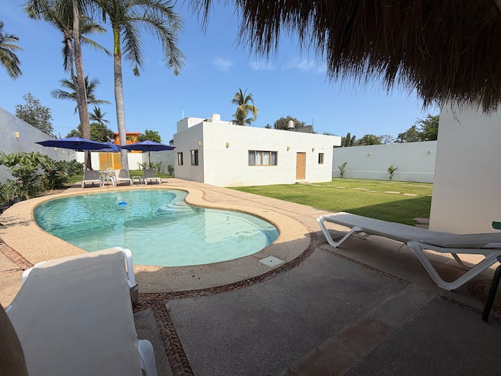 Casa San Luis 2 Alberca Climatizada Playa Cerca - La Peñita de Jaltemba