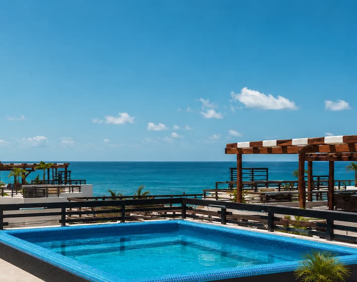 2 Units Private Pools Large Groups Walkable - Playa del Carmen