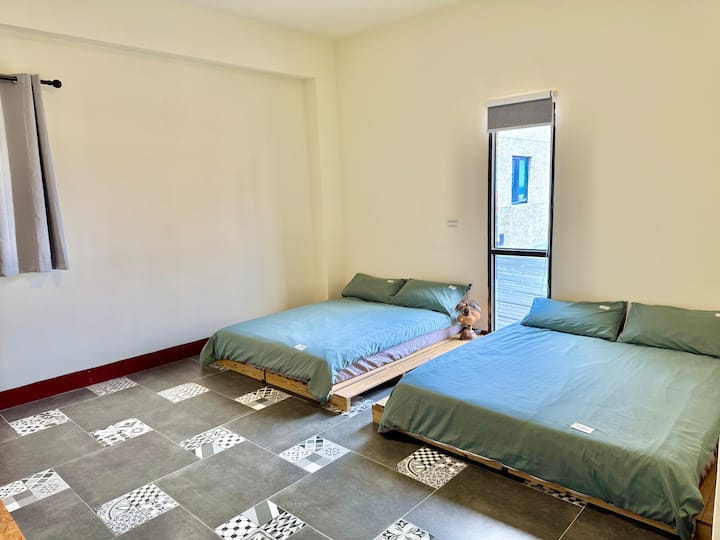 Waterbluedive | Ocean View Quad Room With Diveshop - Lüdao
