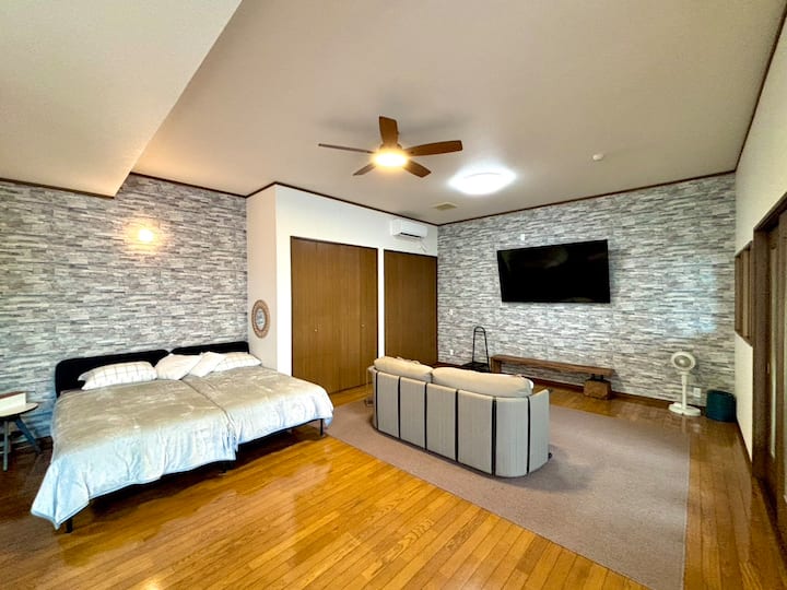 青森駅3分｜176㎡貸切｜最大11名｜駐車3台ok - Aomori