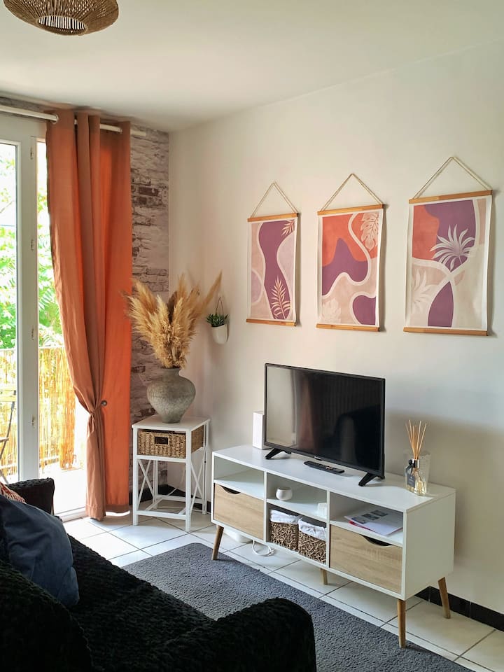 Le Petit Provençal : Appartement Calme Et Lumineux - Béziers