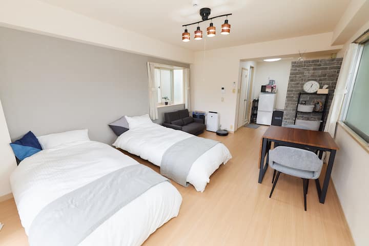 【阿蘇駅・熊本駅直通の新水前寺駅から徒歩2分！】熊本城、市内最大の繁華街・上通/下通も徒歩15分 - Kumamoto, Japan