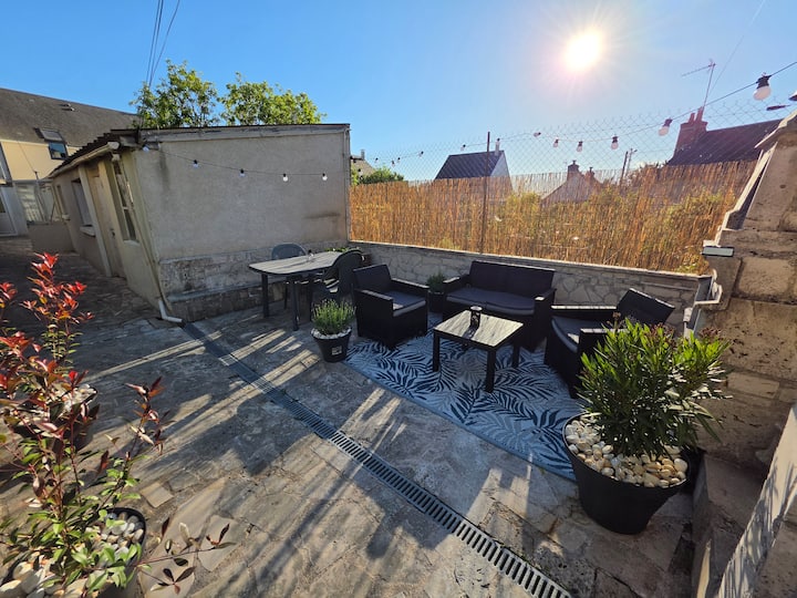 Maisonnette Cosy Avec Cour Privée - Sologne