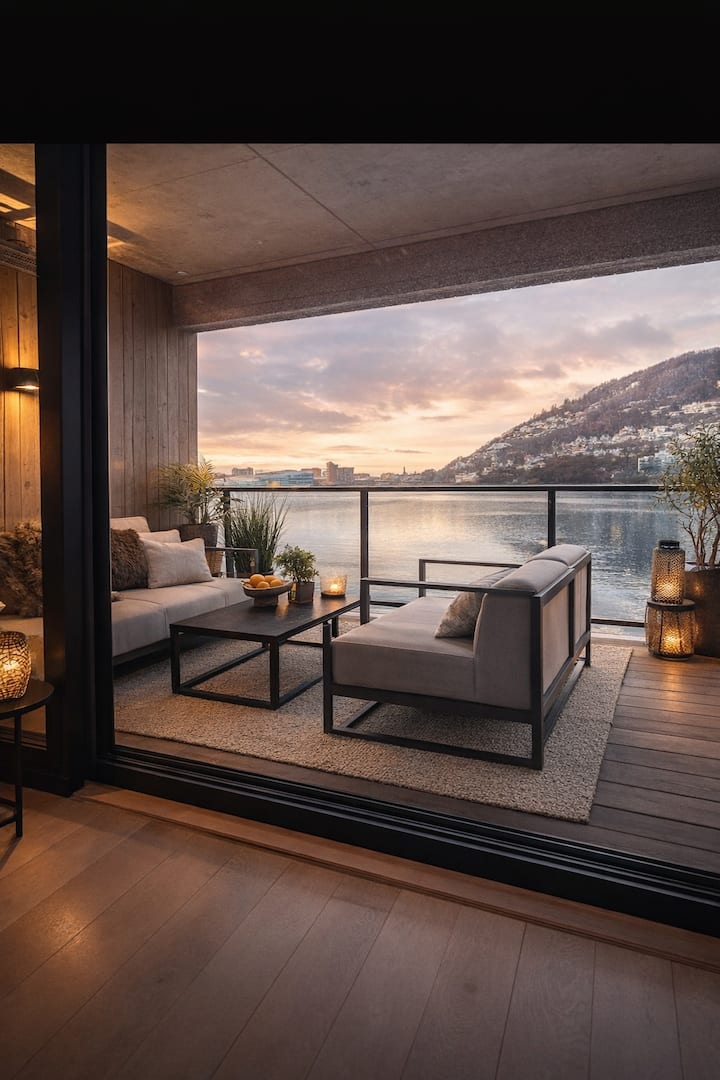 Ny Og Eksklusiv Leilighet Med Garasje Plass. - Bergen, Norway