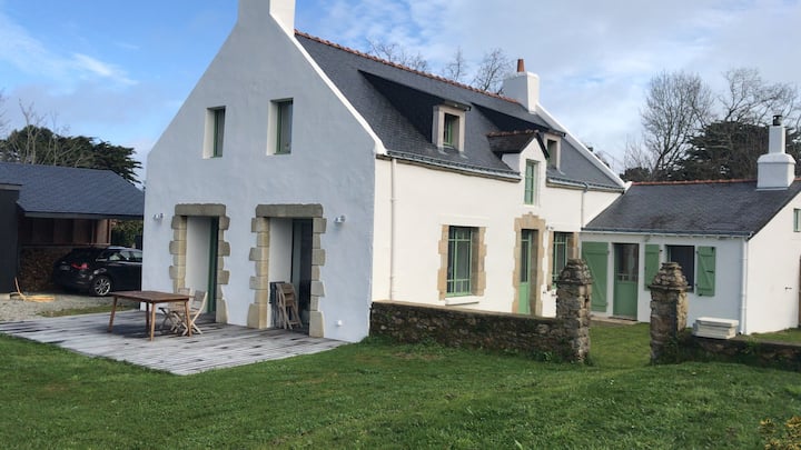 Chambre Arzon, Maison De Village, Proximité Golfe. - Arzon