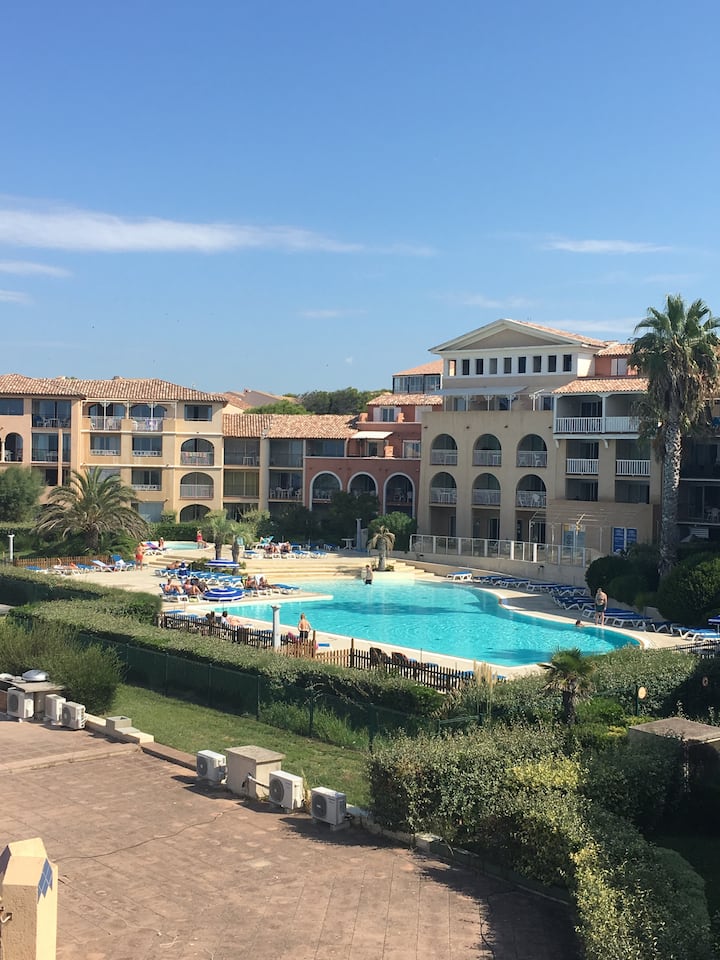 Appartement Pour 6 Pers. Accès Piscine, Parking. - La Seyne-sur-Mer