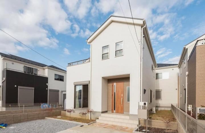 ゆうゆう布佐駅徒歩6分新築戸建free Wifi - 我孫子市