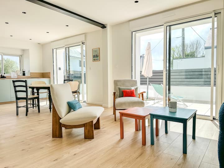 Kerpape - Spacieuse & Lumineuse - Terrasse - Plage - Groix