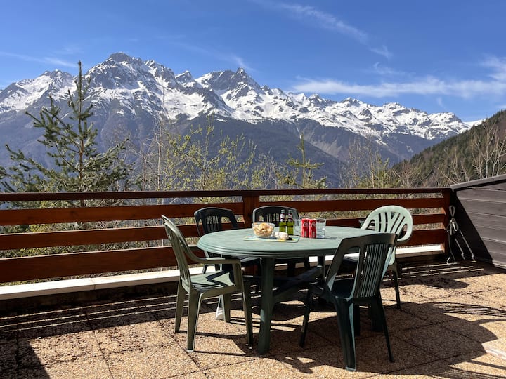 Mountain Ski Apartment With Superb Views - Oz-en-Oisans