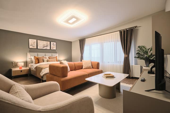 (45) Modern 2br W/2 Living Areas, 2 Baths, Kadıköy - Maltepe