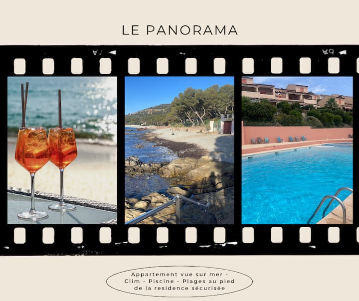 Les Amarantes - Piscine - Vue Sur Mer - Clim - Cap Estérel