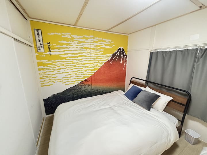 高田市駅から徒歩7分 貸切ハウス約60㎡ 奈良、京都、大阪観光名所や大きなショッピングモールも近い - 橿原市