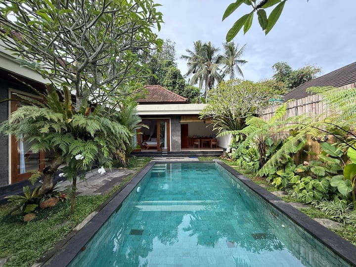 Nino Vila Behind Family Compound & Around Jungle - Ubud