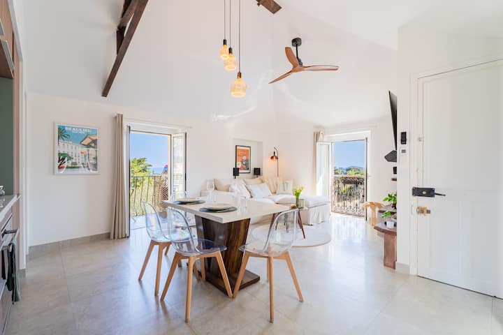 Sunny One Bedroom With Balcony At 55 Next The Sea - Beaulieu-sur-Mer