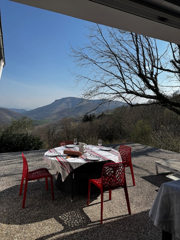 Lieu Magique Ds Une Magnifique Maison Basque - Bidarray