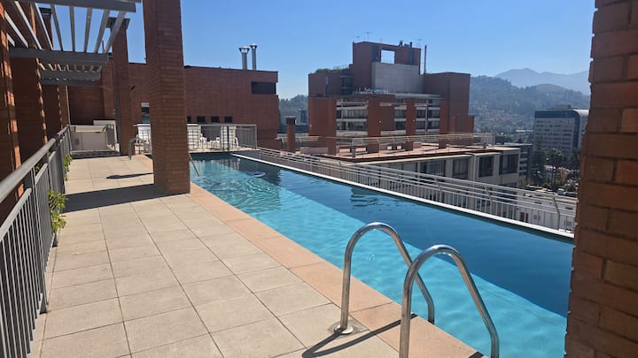 Loft Duplex Con Terraza Y Piscina En Providencia - Providencia