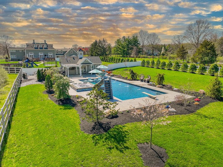 Rivertown Reserve | Private 6br Estate W/ Pool - Ralph Stover State Park, Pipersville