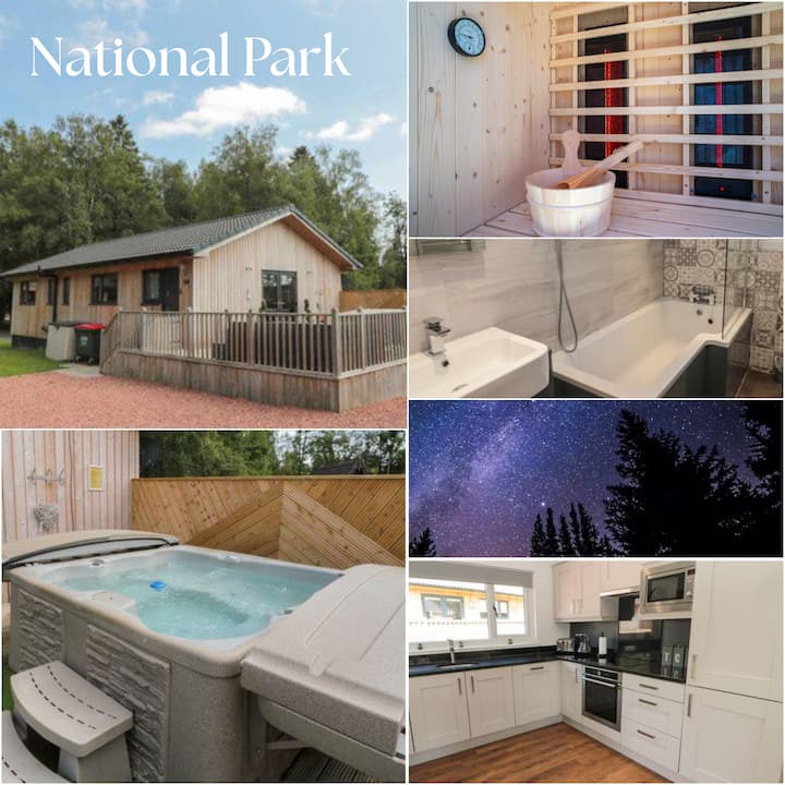 Cabin Hot Tub, Sauna, King Beds, In National Park - Northumberland