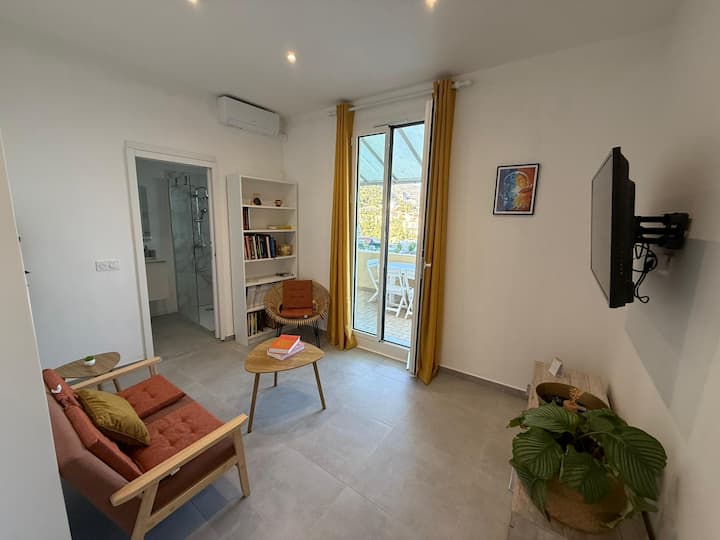 Vue Mer Et Principauté - Charmant Deux Pièces - Ga - Mónaco