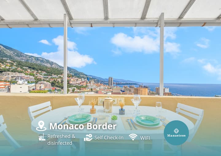 Vue Mer Et Principauté - Unique Avec Terrasse - Ga - Mônaco