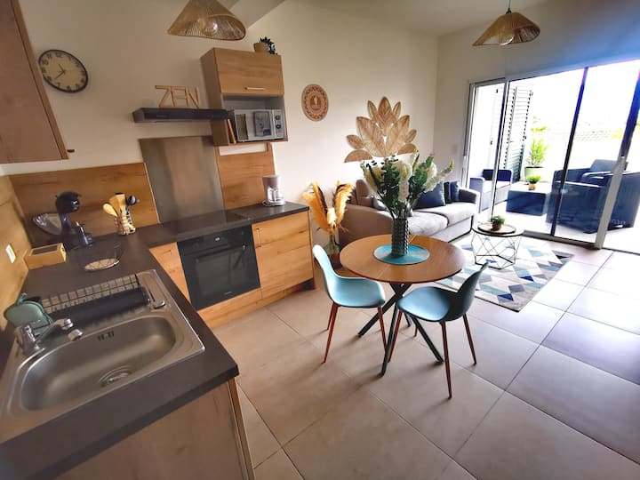 Studio Tout Confort à Porto-vecchio - Plage de Palombaggia