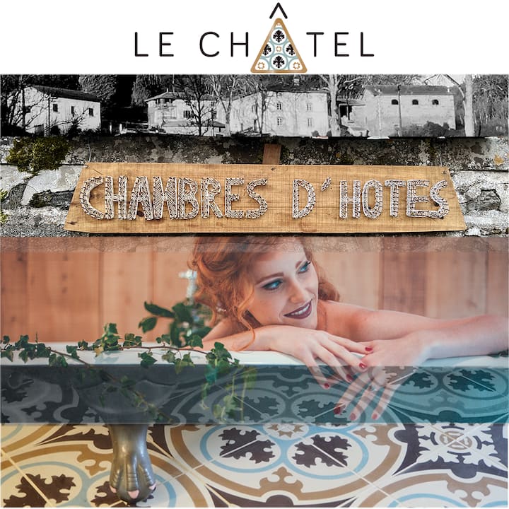 Chambre Familiale Soanan "Le Châtel En Beaujolais" - Tarare