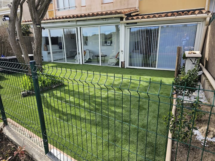 Les Criques T3 - Parking - Clim - Wifi - Falaises - Agde