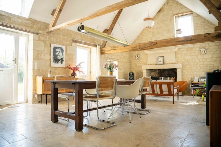 Longère Typique Du Val De Loire Avec Grand Jardin - Chinon