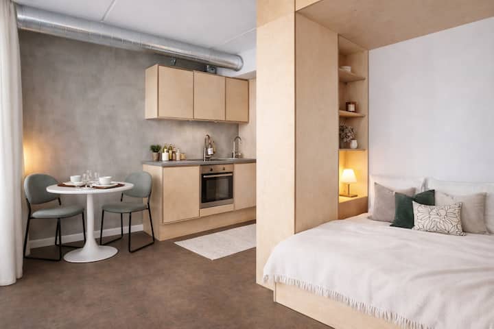 Moderne Studio I Aarhus C- 10 Min Gang Til Centrum - Aarhus