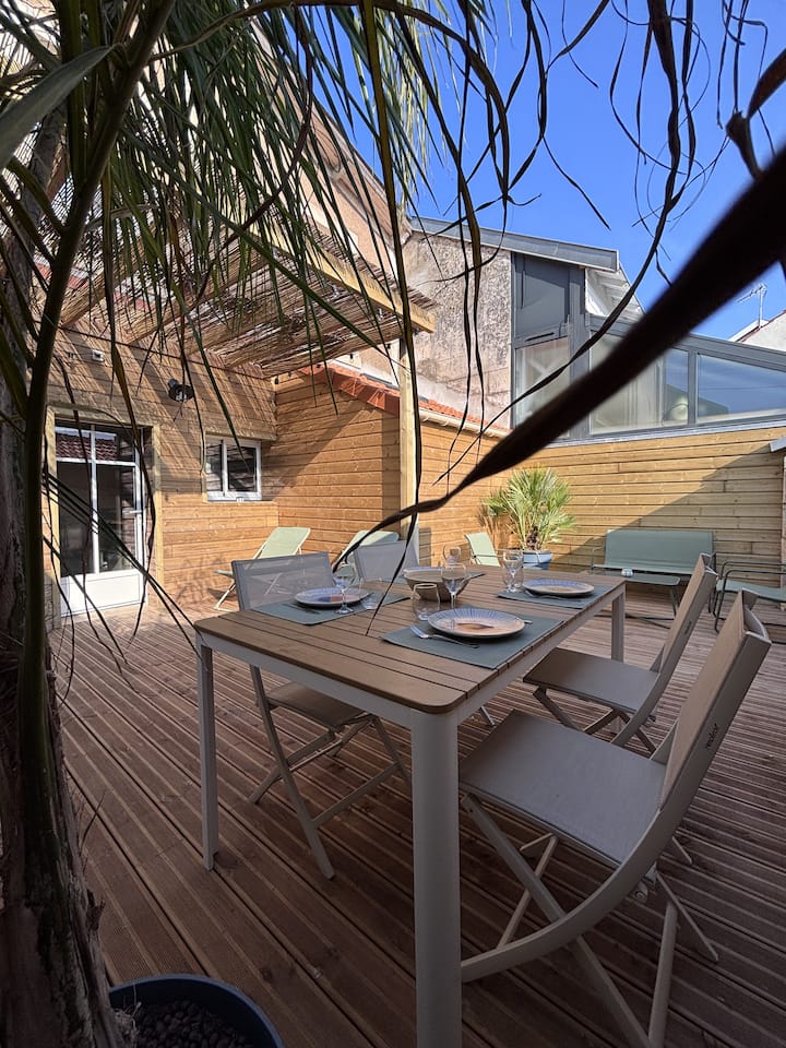 Maison Chatelaillon - 100 M Plage - Idéal Famille - Châtelaillon-Plage