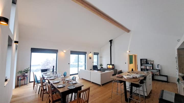 Maison Calme Proximité Nature Et Safaris - Safari de Peaugres