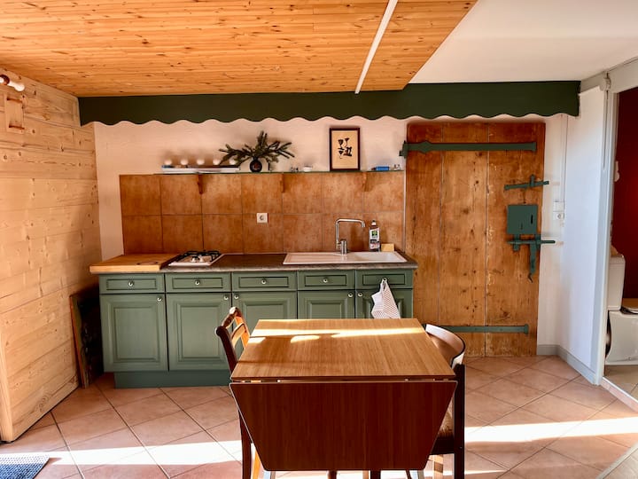 Studio Nature Calme La Croisette Salève 1200m - Archamps