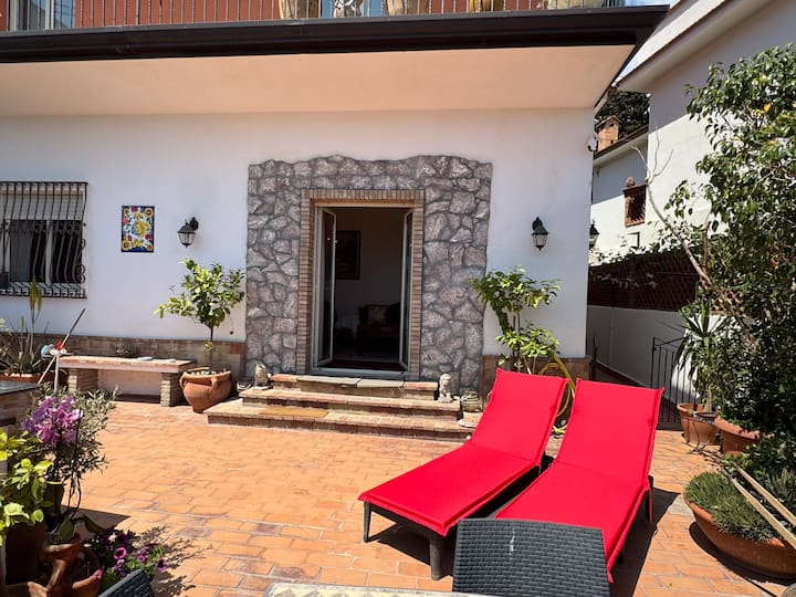 Luxury House In Heart Of Taormina With Huge Patio - Letojanni