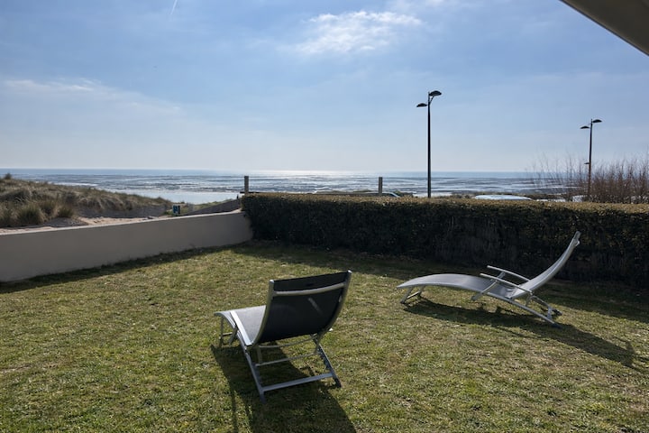 Appartement En Rez-de-jardin Face à La Mer - Barneville-Carteret