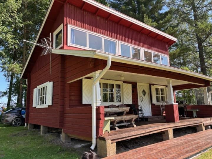 Tranquil Cottage And A Sauna On A Lake Shore - Hauho