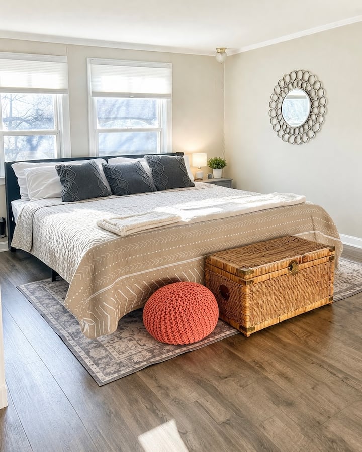 The Bronco Bunkhouse - 2 Bed Close To Campus - Kalamazoo, MI