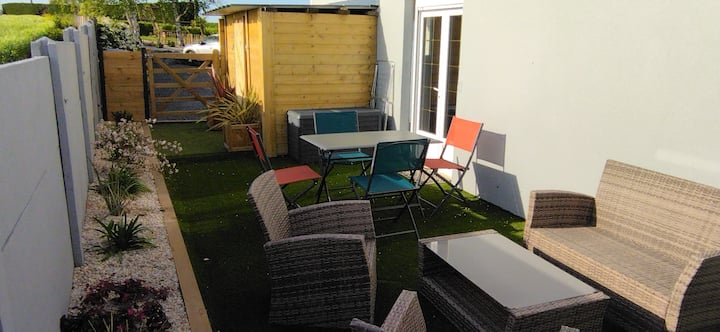 Logement Le Petit Koï Proche Commerces Et Plage - Hauteville-sur-Mer