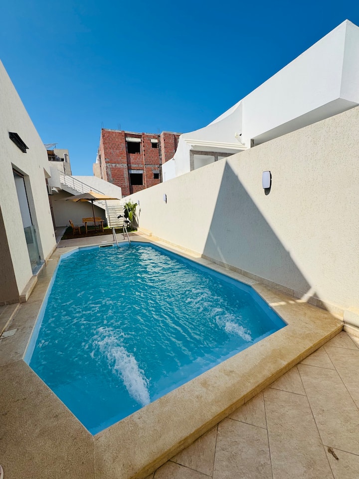 Maison Avec Piscine Près De La Plage - Kélibia