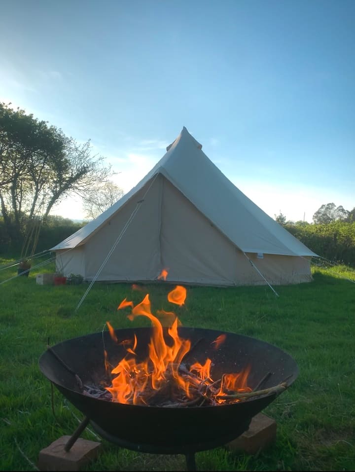 Fern | Rustic Bell Tent In The New Forest - Ringwood