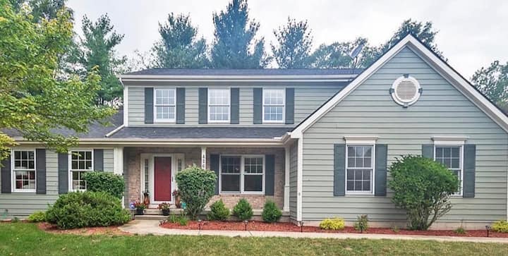Peaceful Fountain In Nature - East Lansing, MI