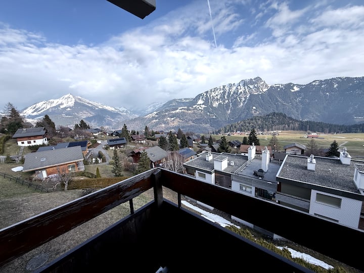 Leysin En Famille, 2.5p Rénové à 2 Pas Des Pistes - Leysin